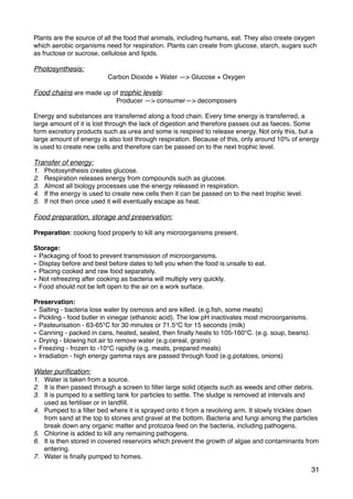 Human biology-edexcel-igcse | PDF