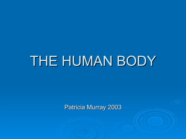 Human Body | PPT