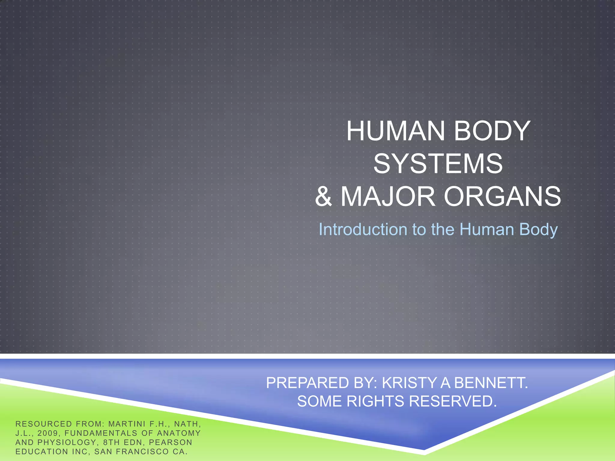 Human Body Systems & Major Organs | PPTX