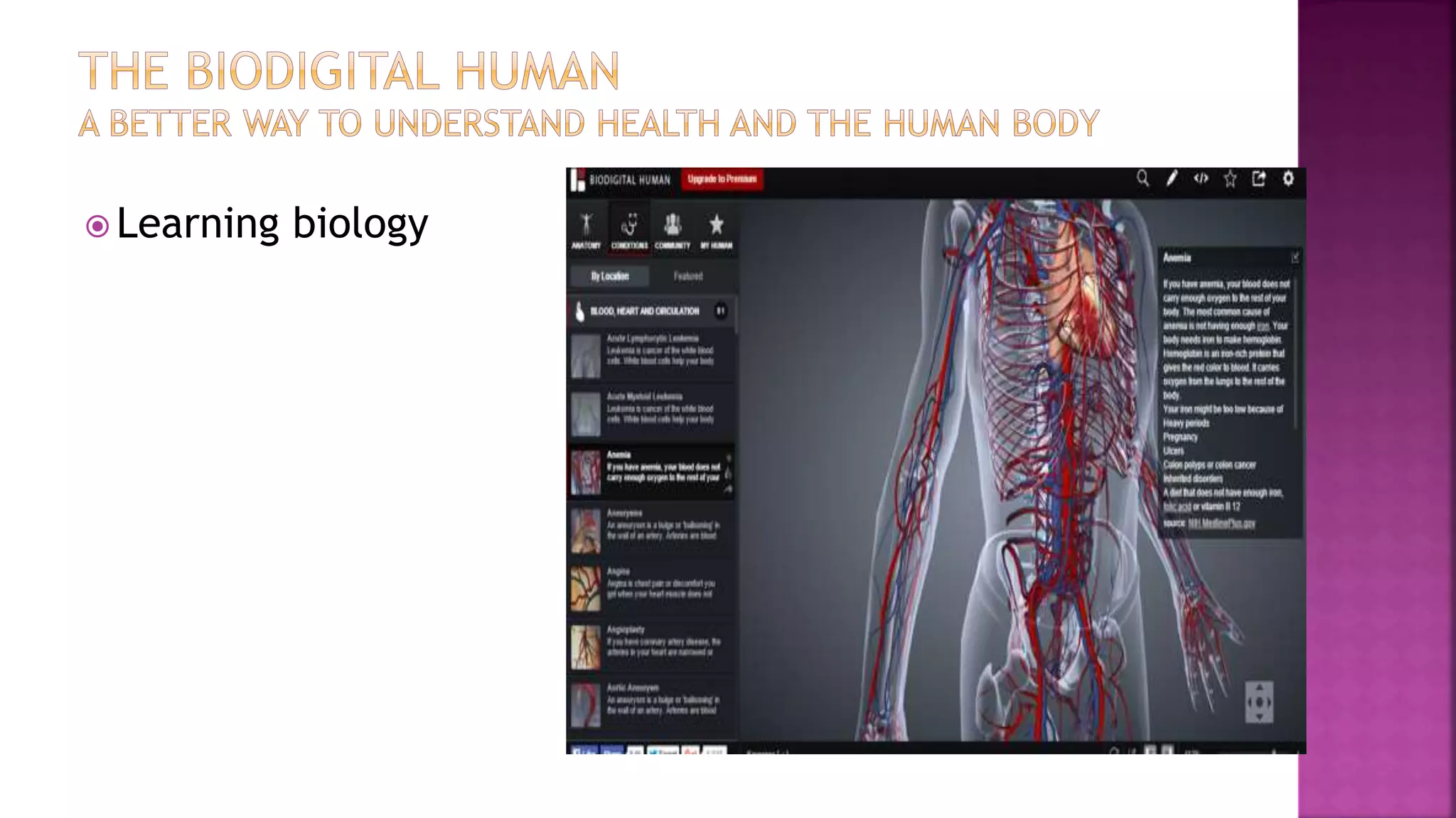 Human body digital ppt | PPTX