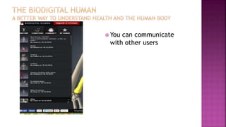 Human body digital ppt | PPTX