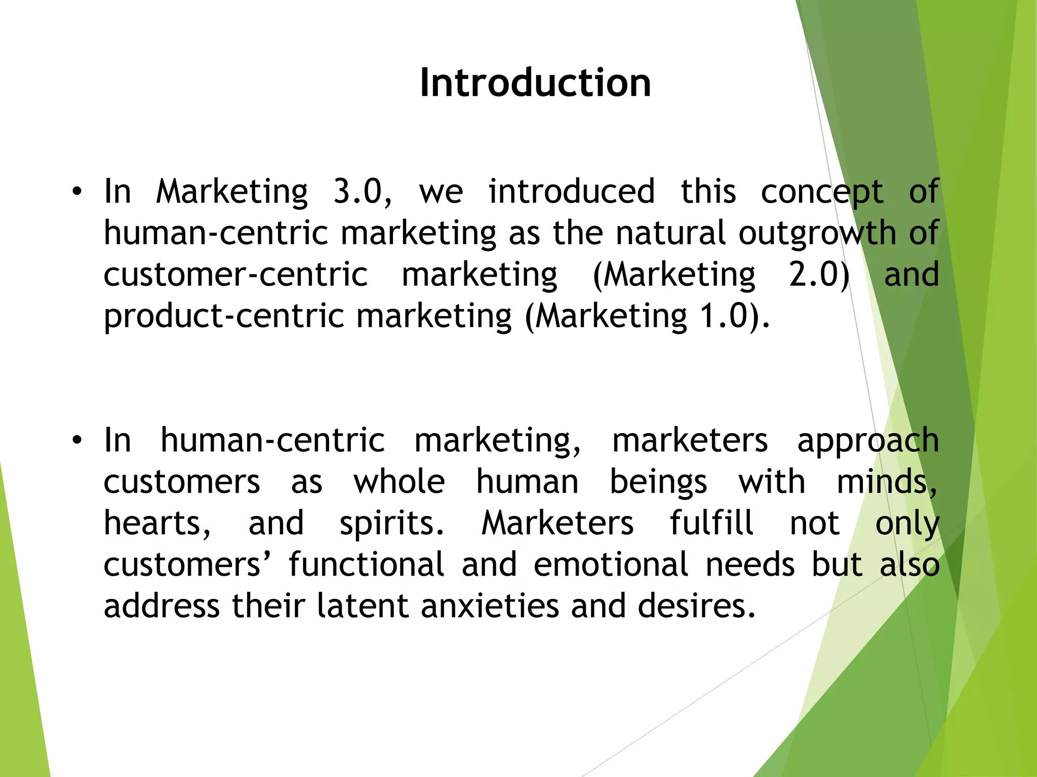 Human centric marketing for brand attraction | PPTX
