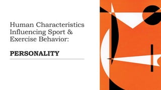 Human-Characteristics-Influencing-Sport-LL0-Exercise-Behavior-with ...