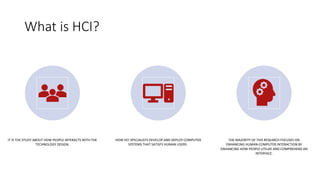 HUMAN COMPUTER INTERACTION AND THE FUTURE OF USER EXPERIENCE DESIGN | PPTX