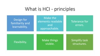 HUMAN COMPUTER INTERACTION AND THE FUTURE OF USER EXPERIENCE DESIGN | PPTX