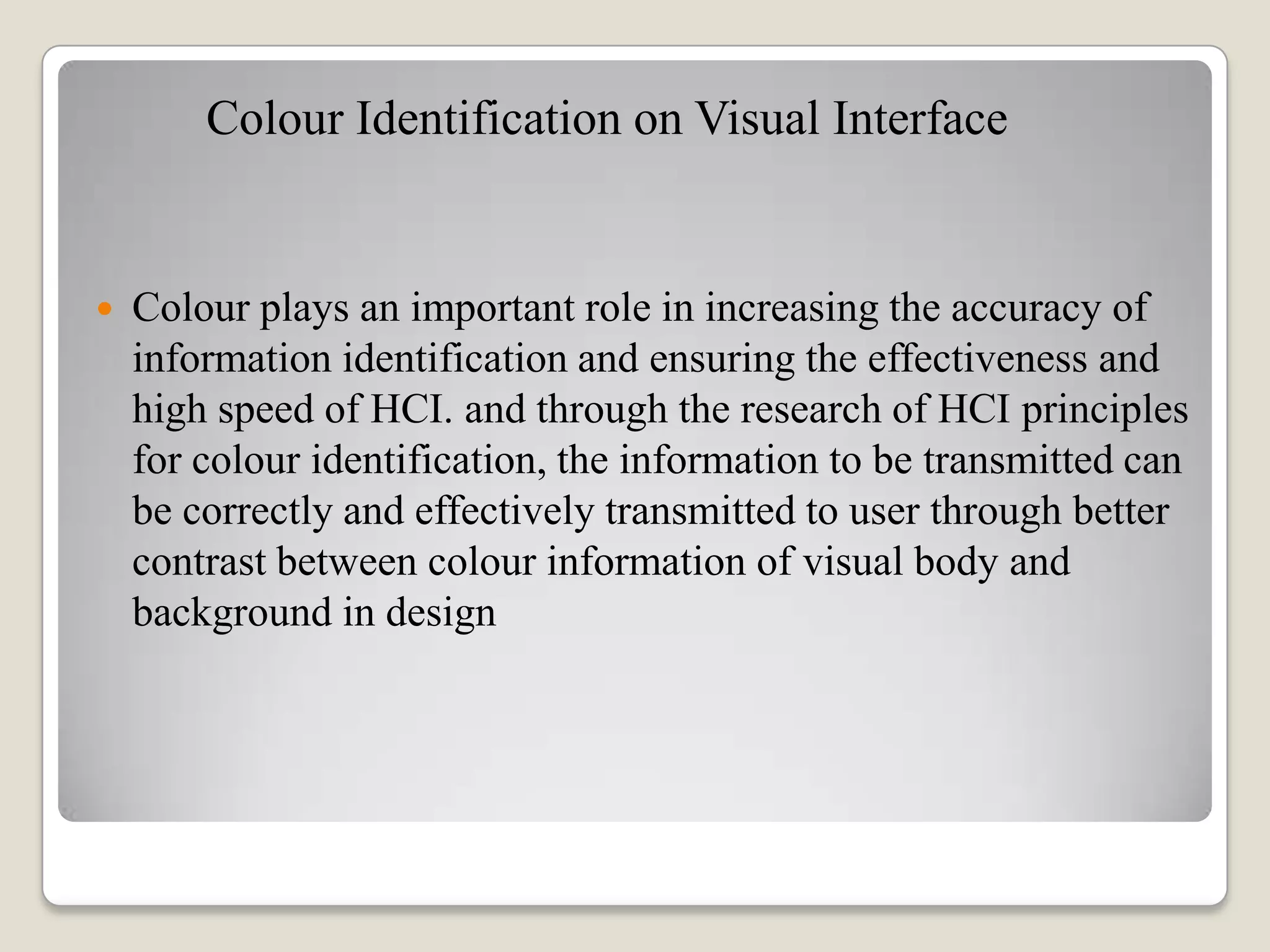 Human Computer Interaction Design For Distance Education Websites Ppt