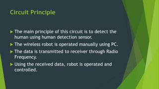 Human Detection Robot | PPTX