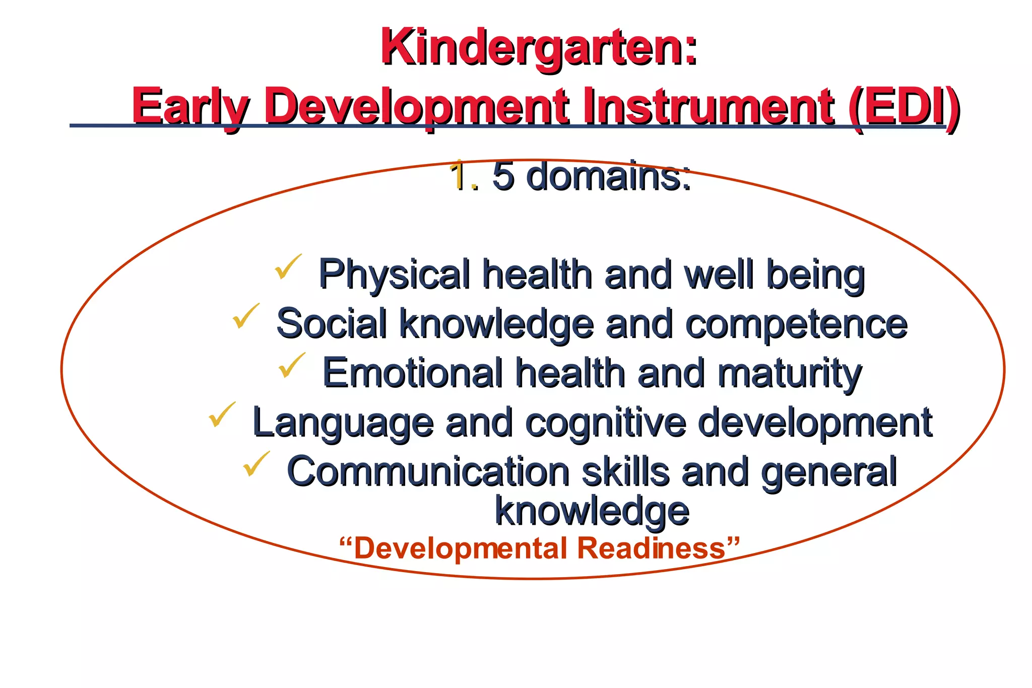 Human Early Learning Partnership And Health Promotion | PPT