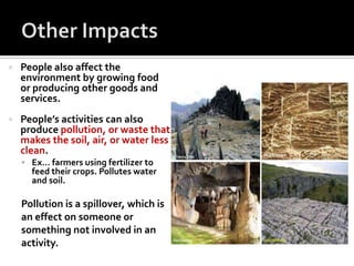 Human Environment Interaction Definition