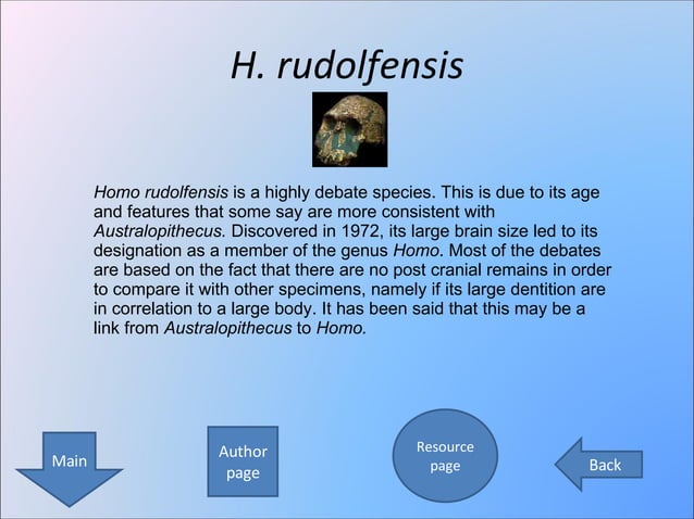 Human Evolution Interactive Powerpoint Presentation | PPT