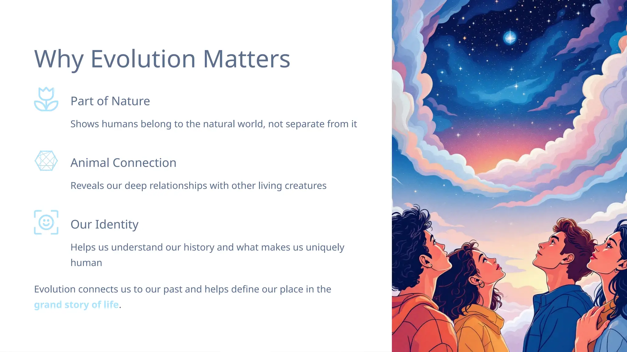 Human-Evolutiondescribirn past ages and ancestors | PPTX