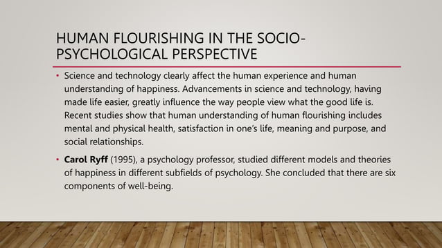 Human-Flourishing-and-Science-and-Technology.pptx | Spirituality ...