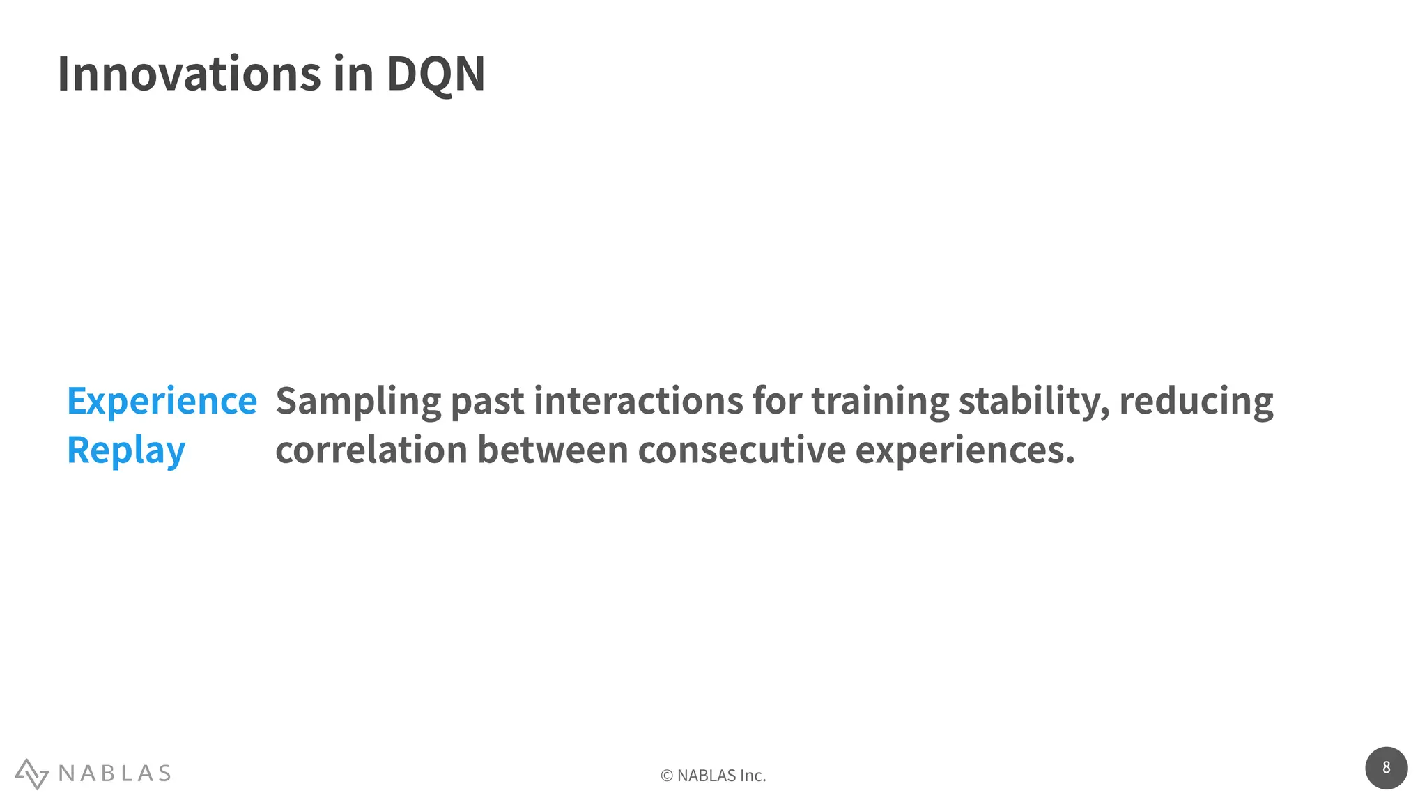 社内勉強会資料_Human-level control through deep reinforcement learning | PPT