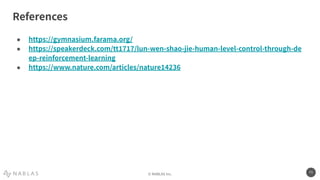 社内勉強会資料_Human-level control through deep reinforcement learning | PDF