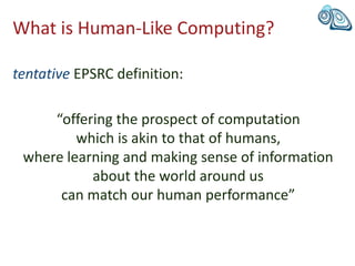 Human-Like Computing and Human-Computer Interaction | PPTX