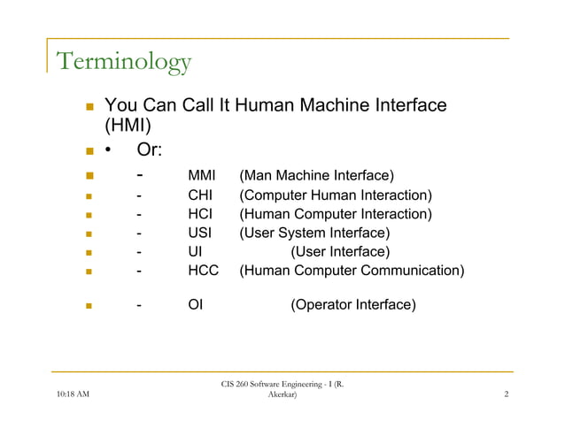 Human machine interface | PDF | Operating Systems | Computer Software and Applications