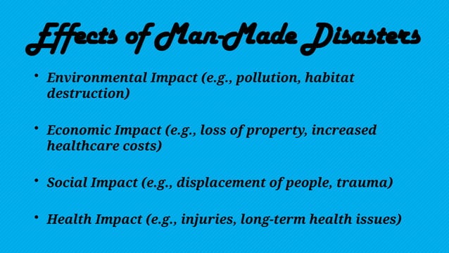 Human-Made Disasters.pptx hello matlab kuch | PPT