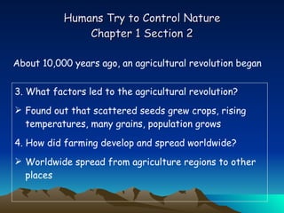 Human Origins In Africa Ch 1 Sect 2 Gr | PPT