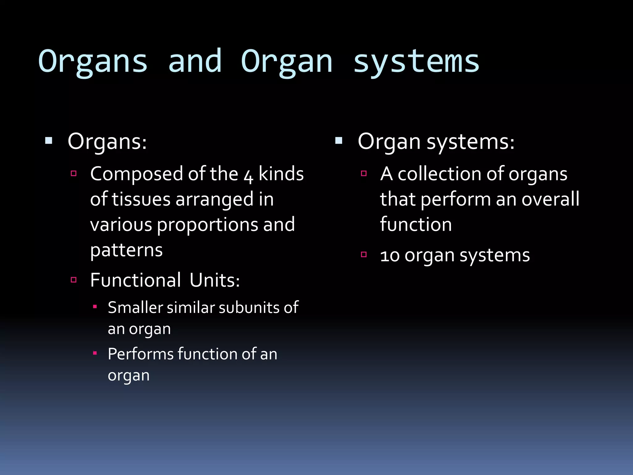 Human Physiology Part 1 | PPTX