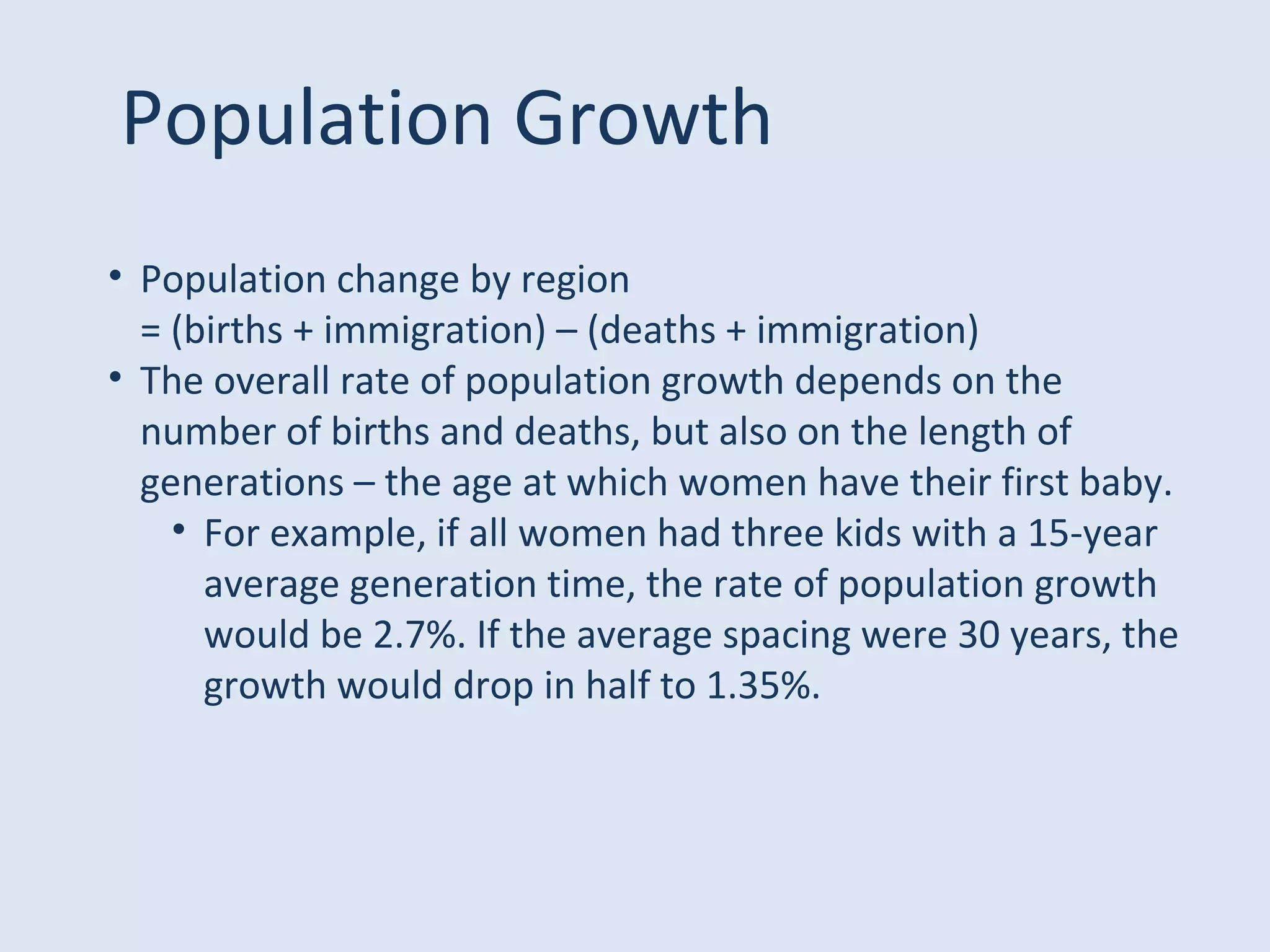 Human population... | PPT