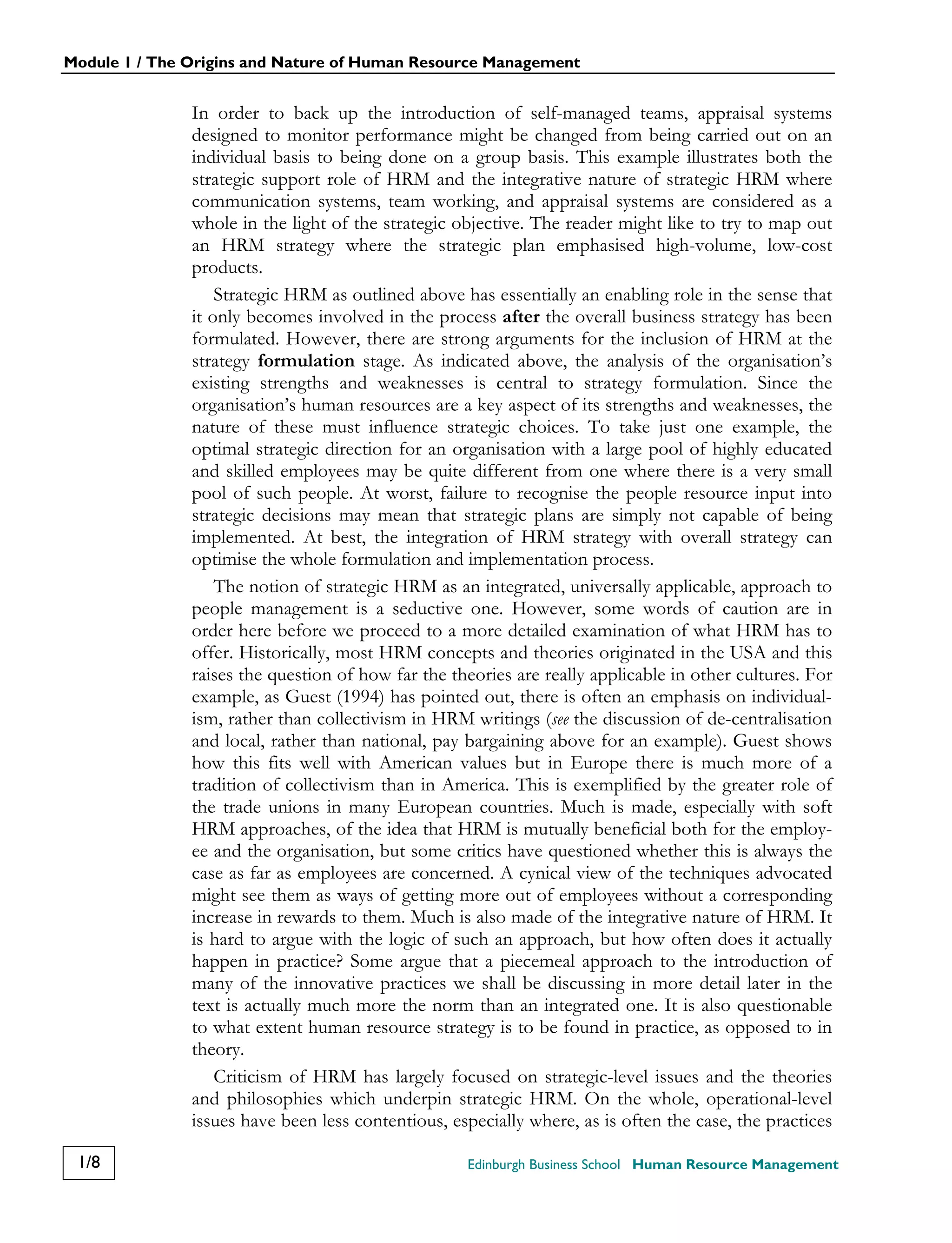 Human resource-management-course-taster | PDF