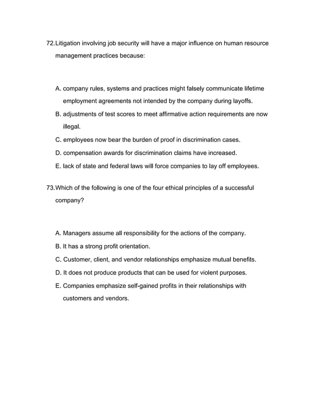 Human Resource Management Gaining A Competitive Advantage 8th Edition ...