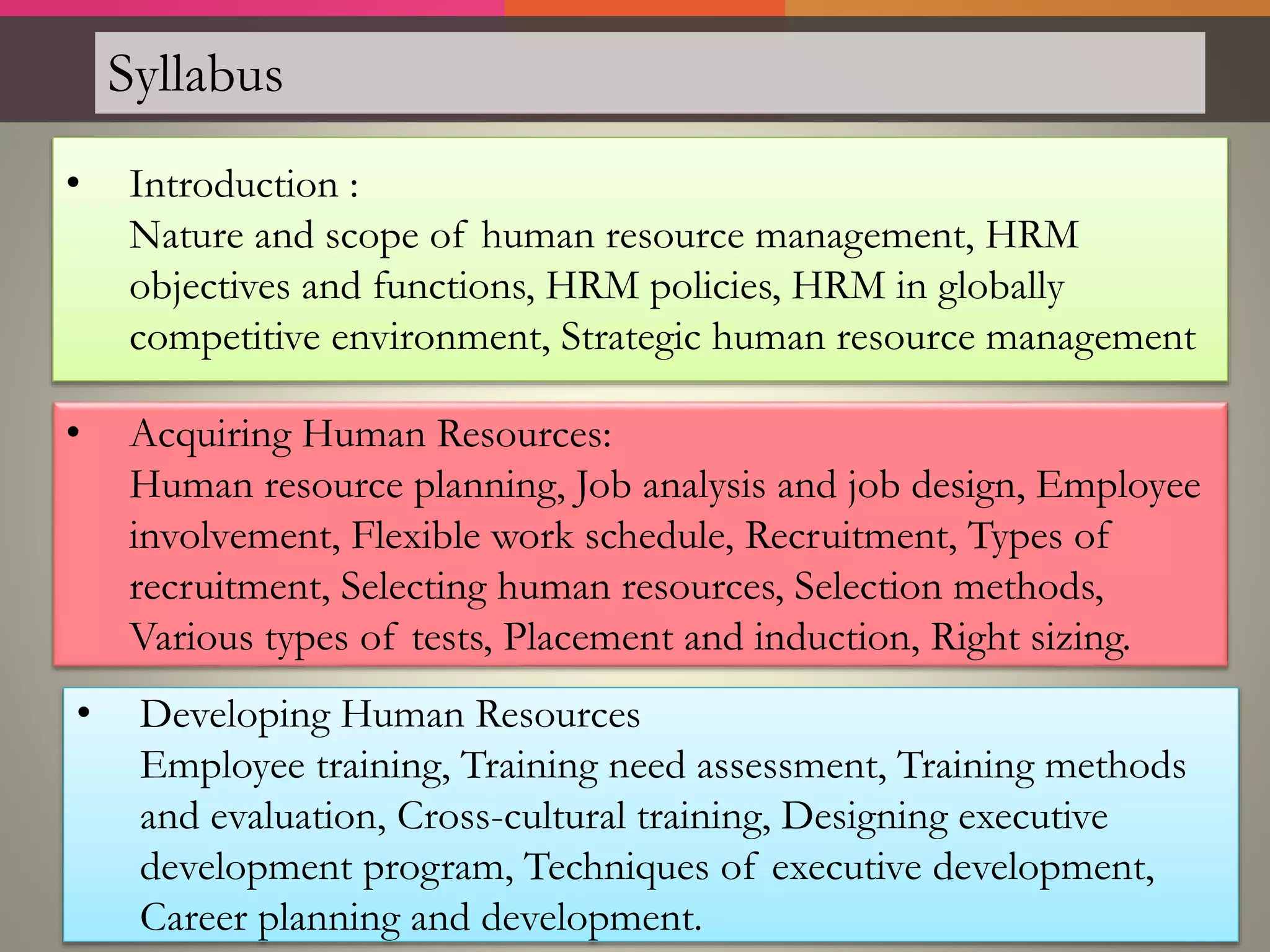 Human resource-management | PPTX