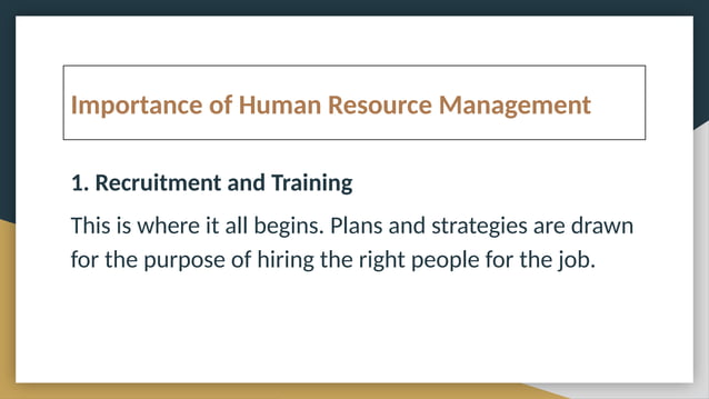 OVERVIEW ON HUMAN RESOURCE MANAGEMENT IN THE GOVERNMENT | PPT