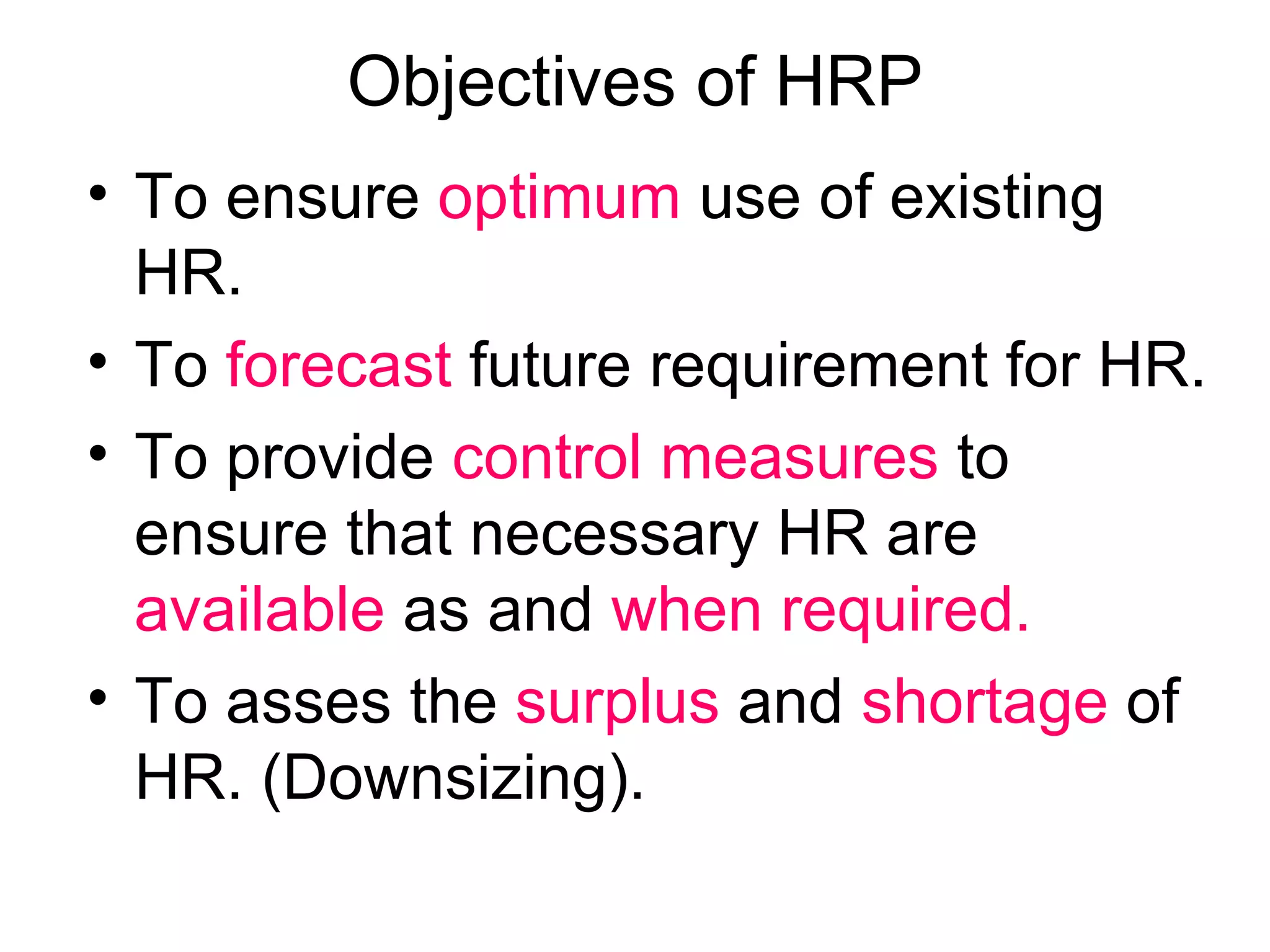Human resource-planning-concept-and-need-factors-affecting-hrp-hrp ...