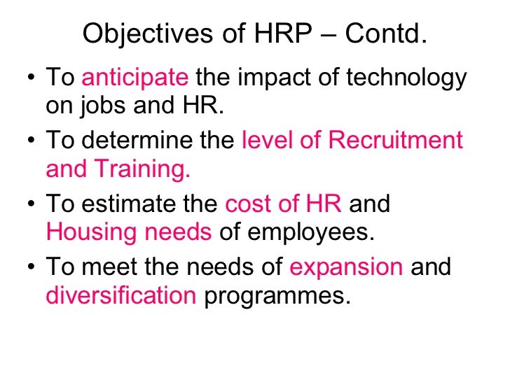 Human Resource Planning – Concept And Need. Factors Affecting Hrp, Hr…