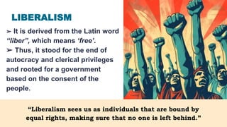 Cultural Liberalism Report | PPTX