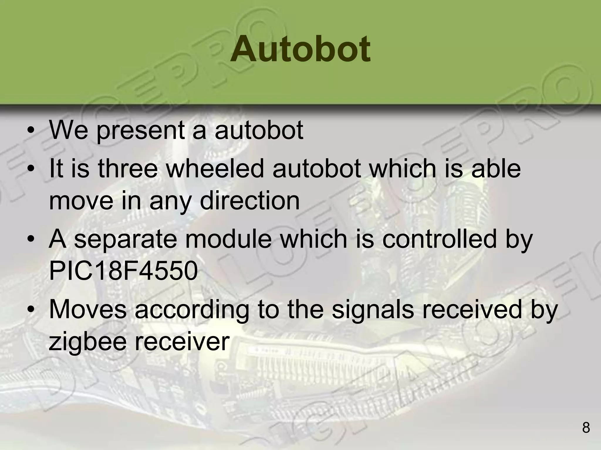 Human robot interaction based on gesture identification | PPT