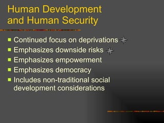 Human Security Approach | PPT