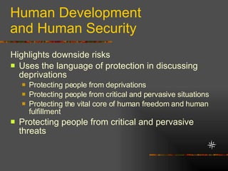 Human Security Approach | PPT