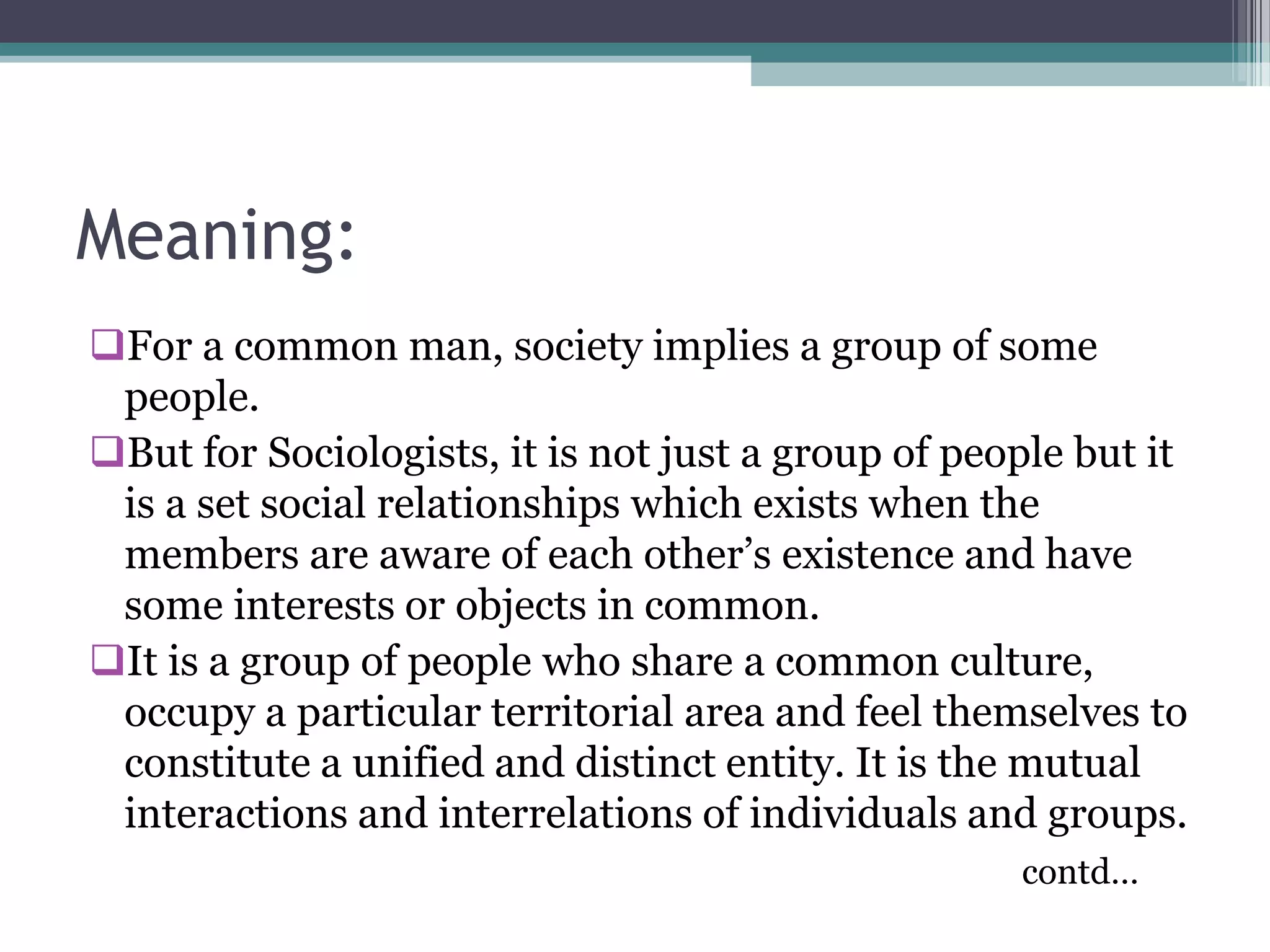 human-society-main.ppt | Biological Sciences | Science