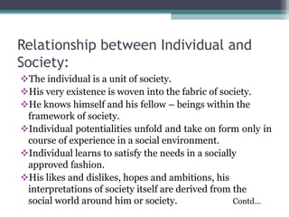 human-society-main.ppt | Biological Sciences | Science