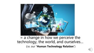 Human technology relations: haptics flavored | PPTX