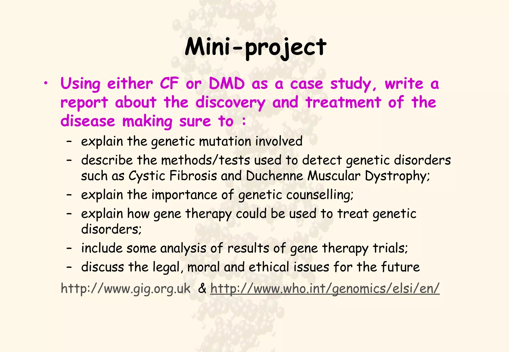 Human Therapeutics | PPT