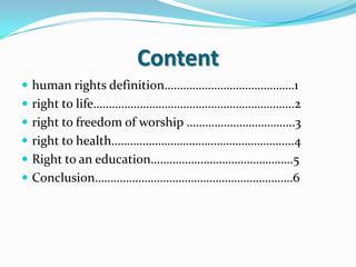 Human Rights | PPTX