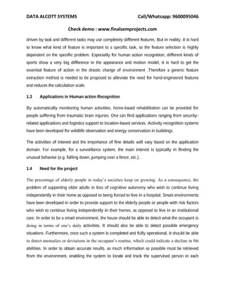 Human action recognition project in python | PDF