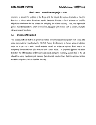 Human action recognition project in python | PDF
