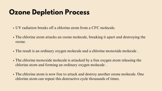 Ozone and its Depletion - Environmental Science | PDF