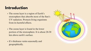 Ozone and its Depletion - Environmental Science | PDF