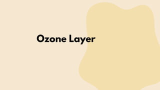 Ozone and its Depletion - Environmental Science | PDF