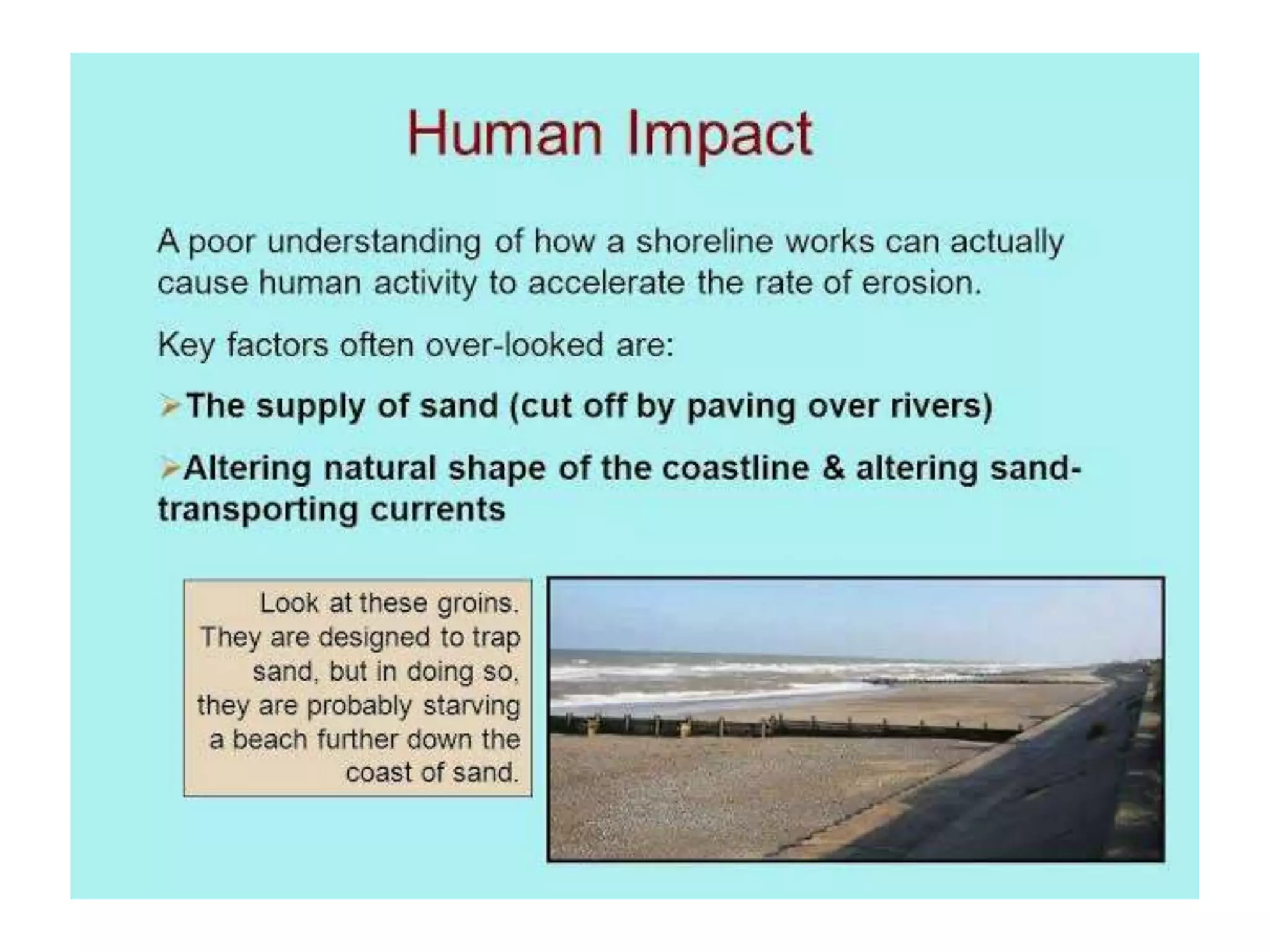 HUMAN ACTIVITY AND COASTAL EROSION – PRECEPTION of adjustment to ...