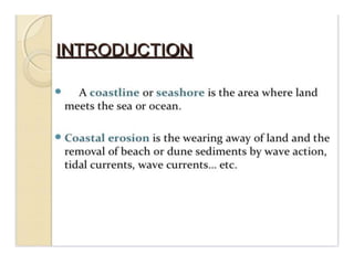 HUMAN ACTIVITY AND COASTAL EROSION – PRECEPTION of adjustment to ...