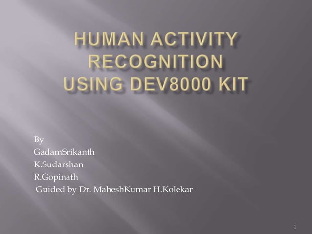 Human Activity Recognition Pptx Operating Systems Computer Software And Applications
