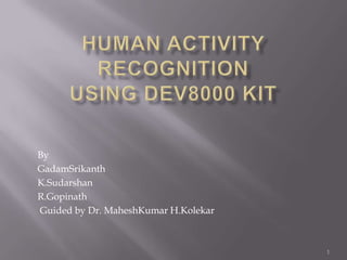Human activity recognition | PPT