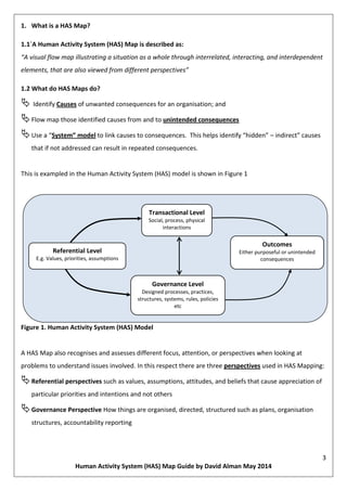 Guide to Human Activity System (HAS) Mapping | PDF | Geography | Science