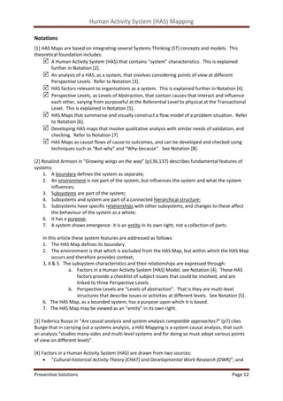 Human Activity System (HAS) Mapping | PDF